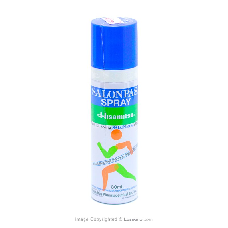 SALONPAS SPRAY 80ML - Gagana Pharmacy